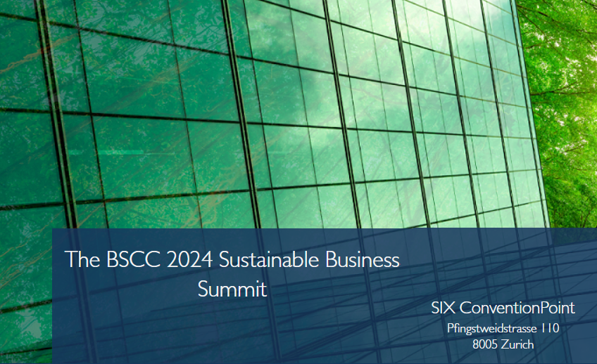 British Swiss Chamber of Commerce : The BSCC 2024 Sustainable Business ...