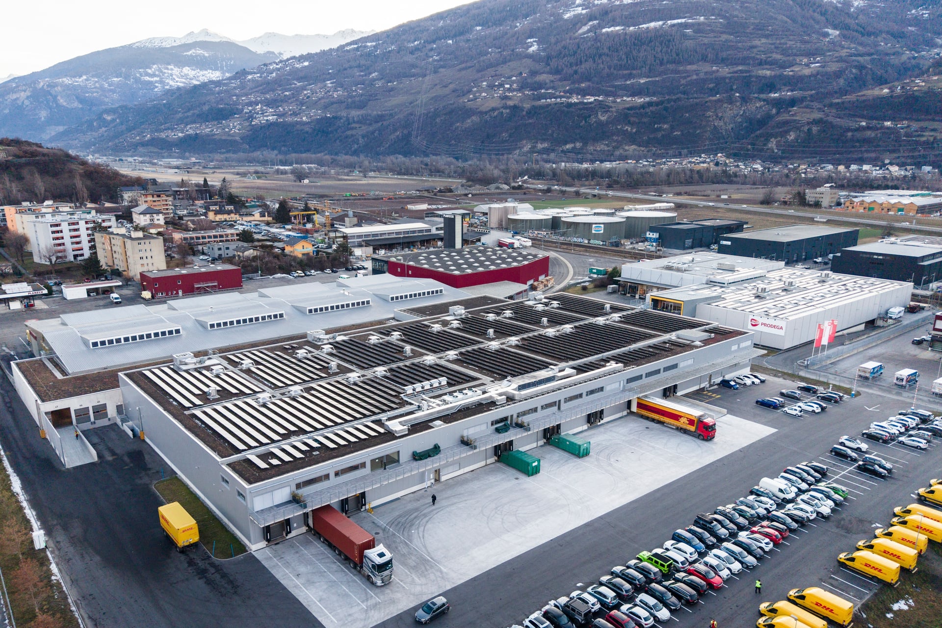 Planzer, premier preneur de chaleur du chauffage à distance de Sion ...